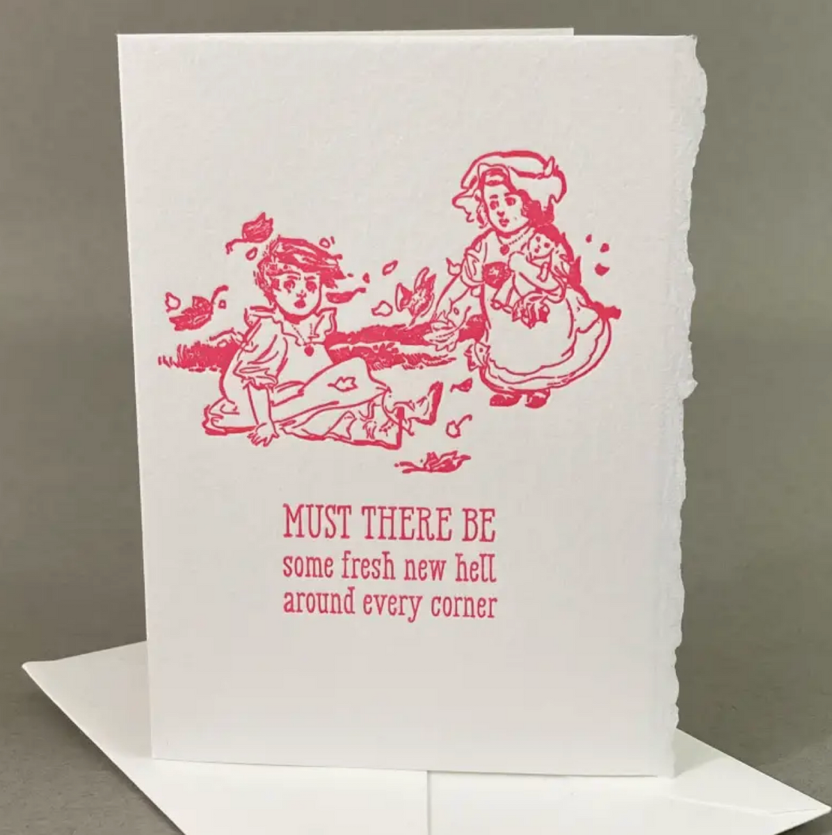 Fresh New Hell Around Every Corner Card – Full Circle Gifts & Goods