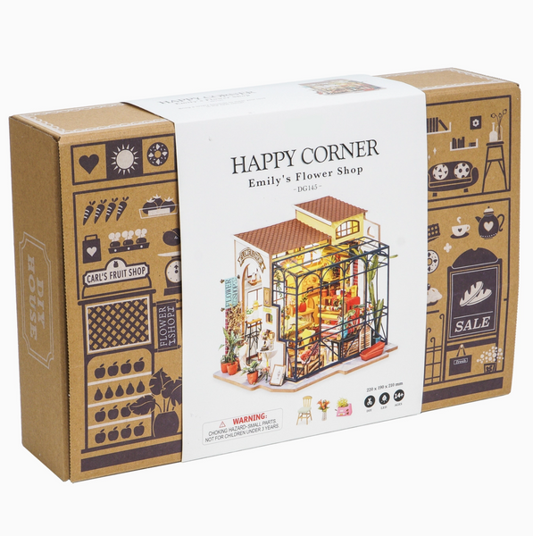 DIY Miniature House - Flower Shop – Full Circle Gifts & Goods